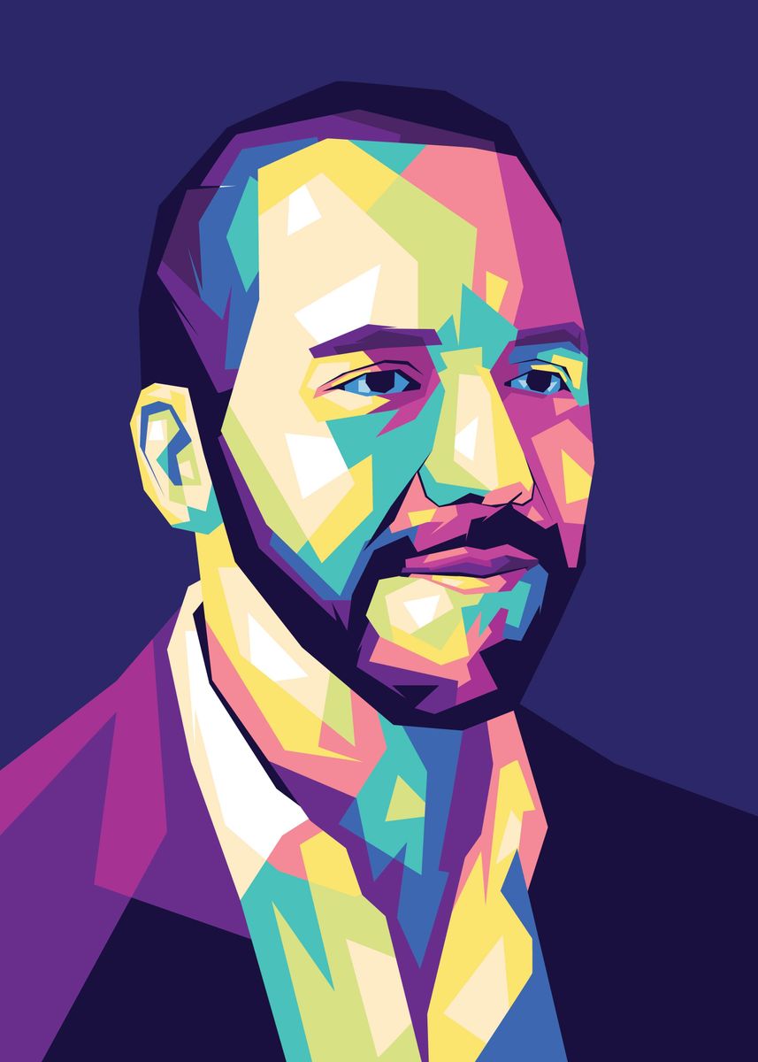 'Nayib Bukele wpap' Poster, picture, metal print, paint by Saidi Say ...