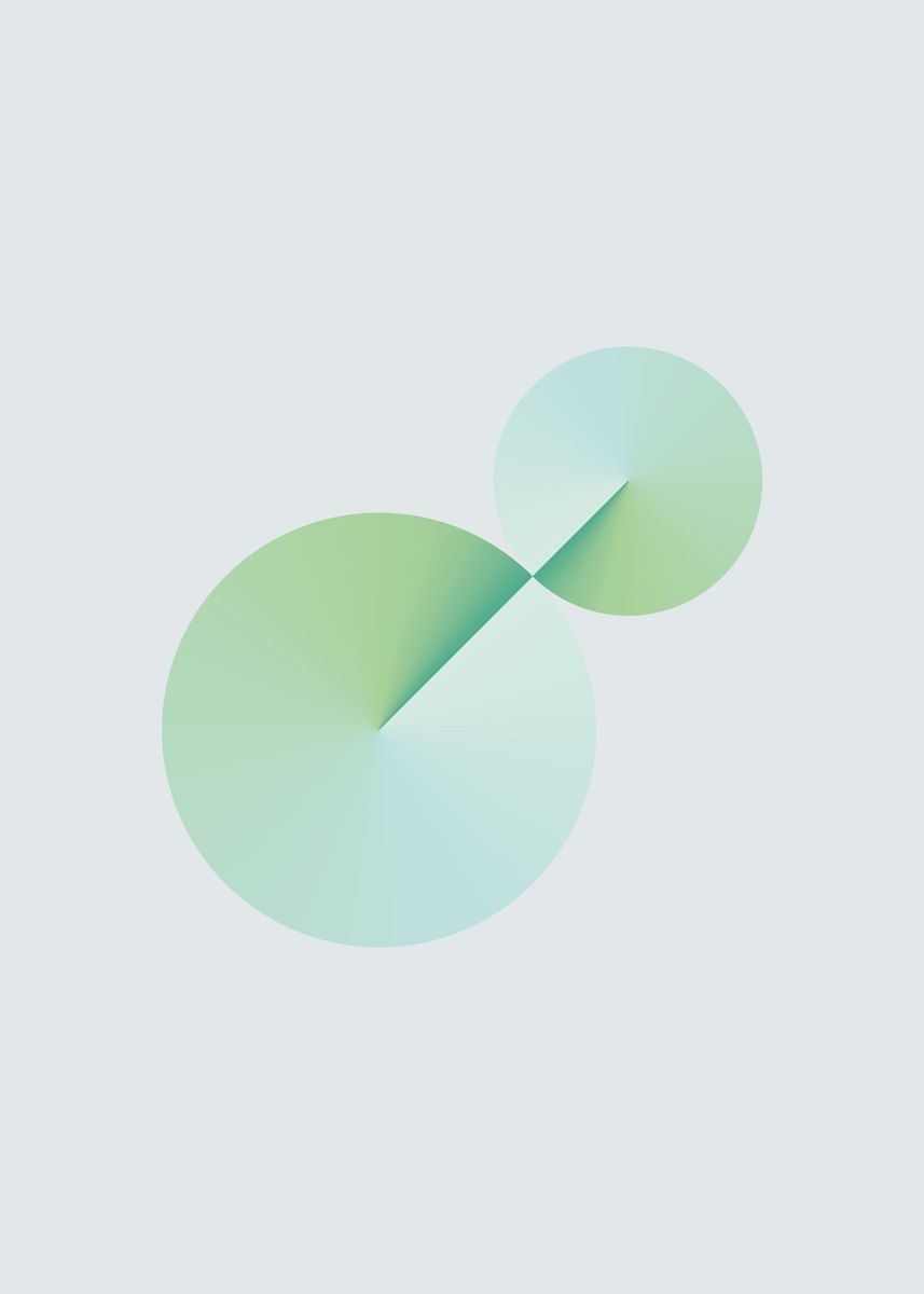 'Dials Verdant Light' Poster, picture, metal print, paint by 3 6 7 ...