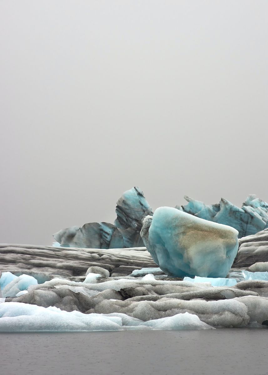 'Iceberg Colors' Poster, picture, metal print, paint by Sam Brady ...