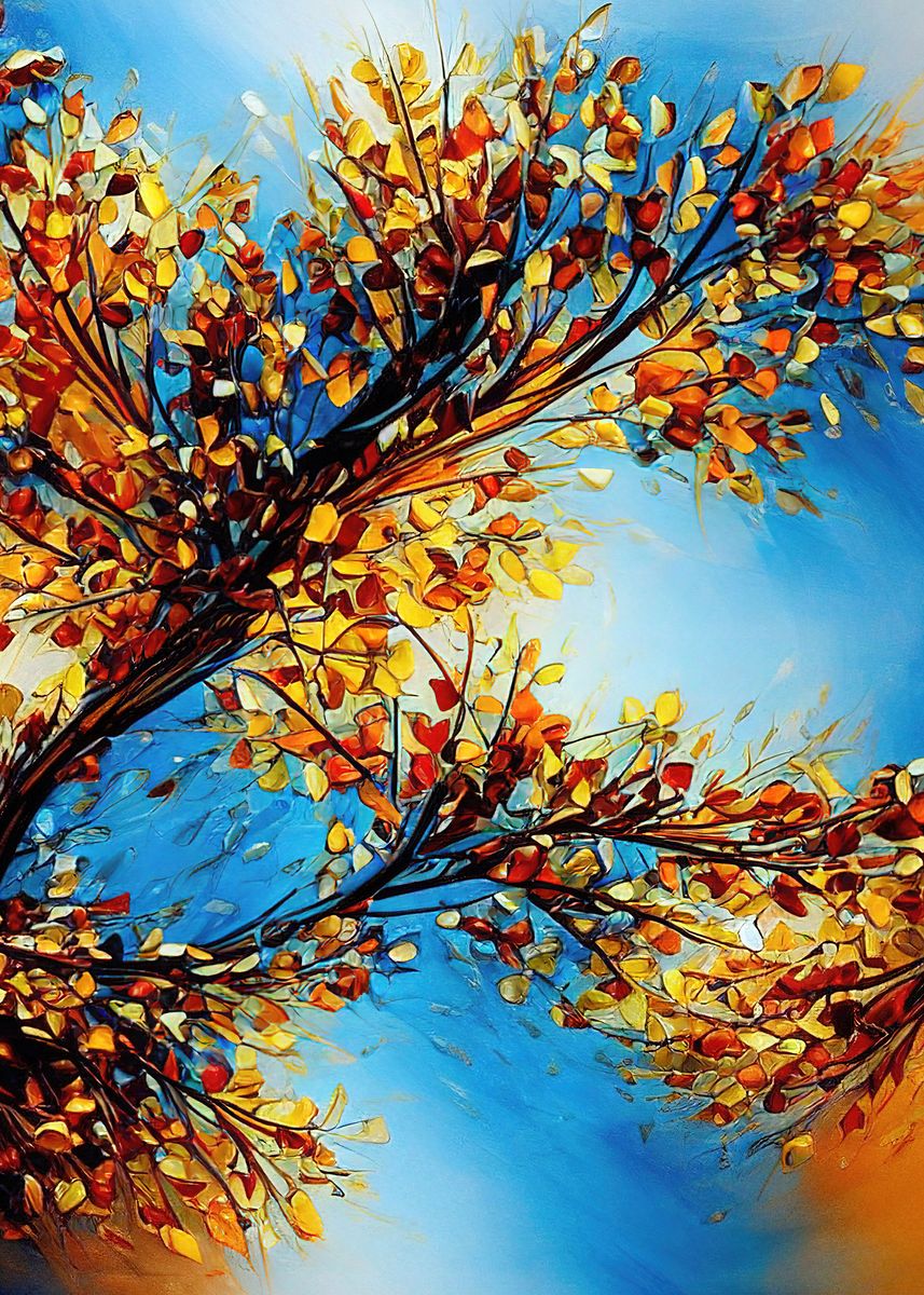 'Autumn Zephr' Poster, picture, metal print, paint by Alpenglow ...