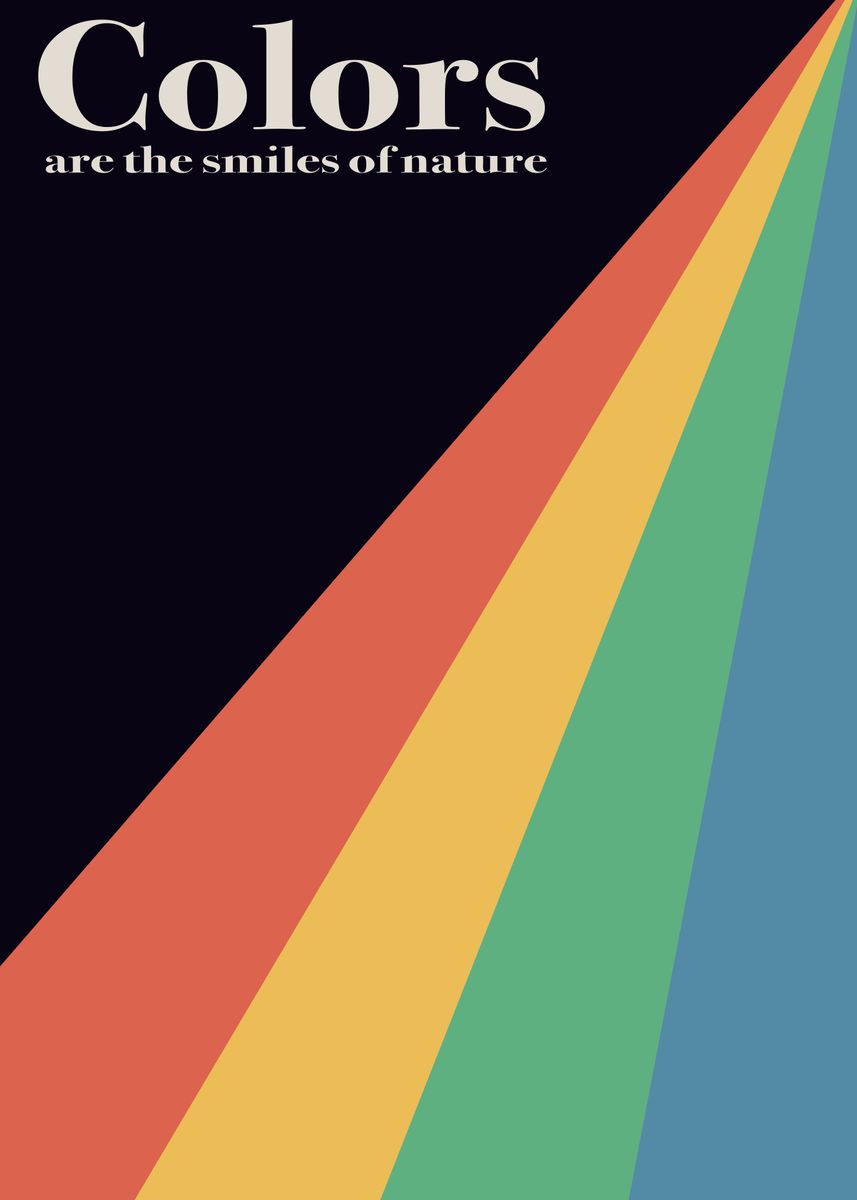 'Full color' Poster, picture, metal print, paint by lisa fit | Displate