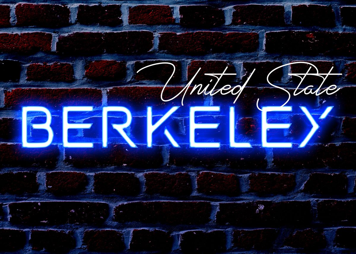 'Berkeley' Poster by Wasi Blond | Displate