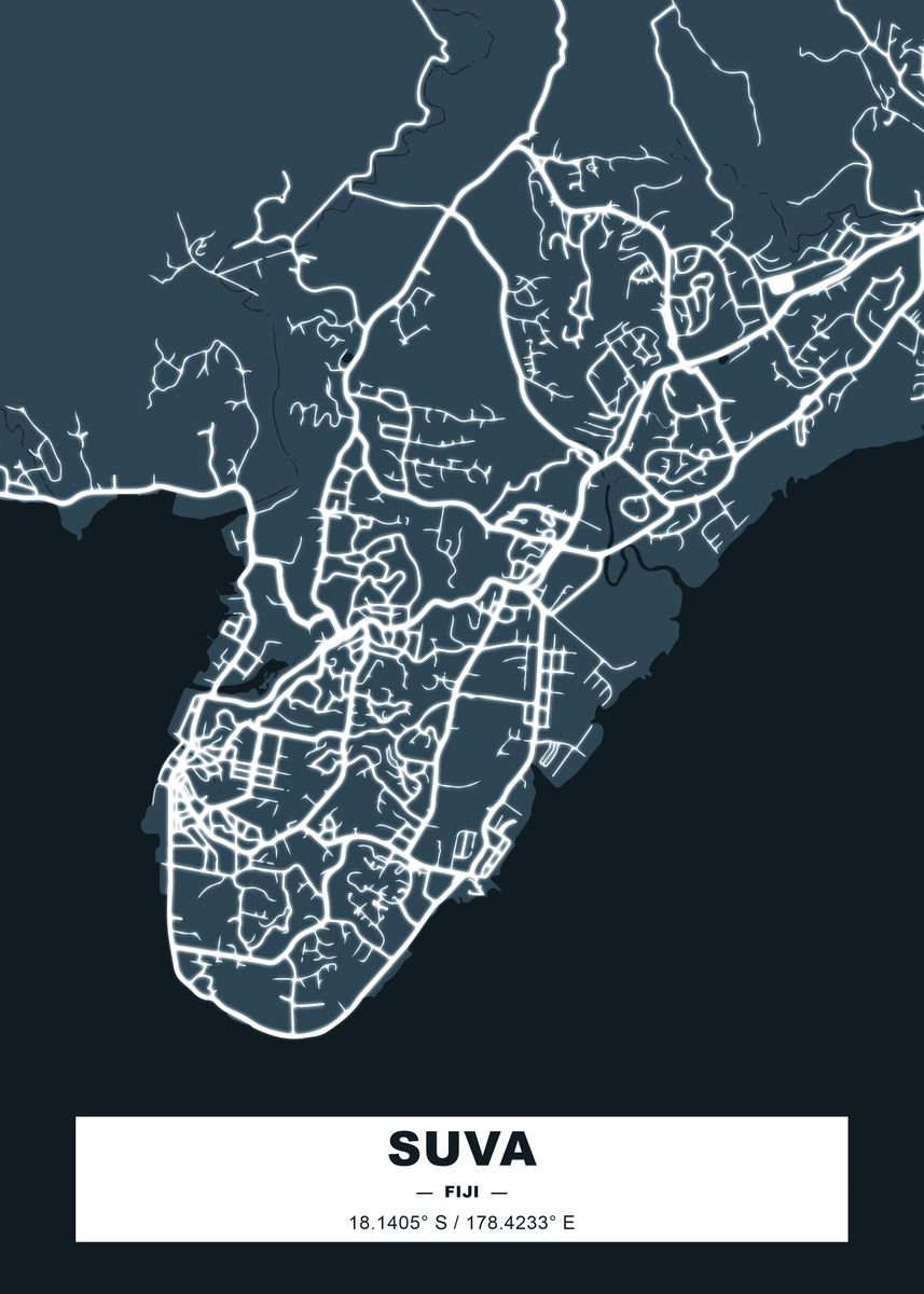 'Suva' Poster, picture, metal print, paint by Bo Kev | Displate