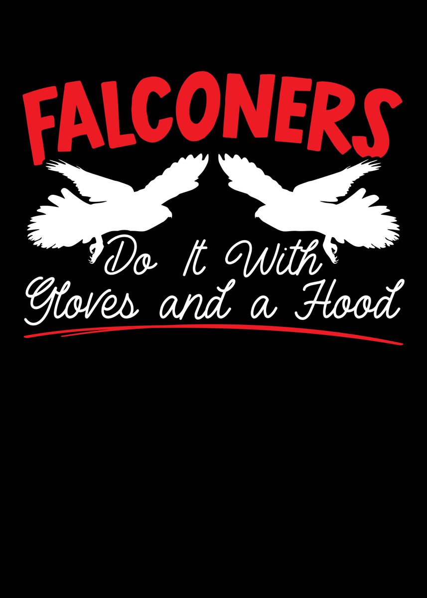 'Falconer' Poster, picture, metal print, paint by NAO | Displate