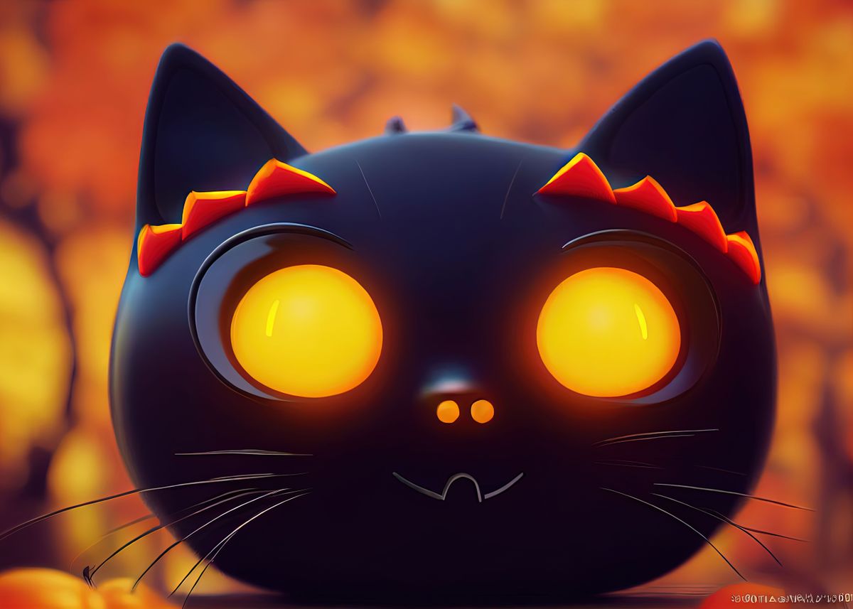 'halloween cad light' Poster by MrNguyen HaTang | Displate