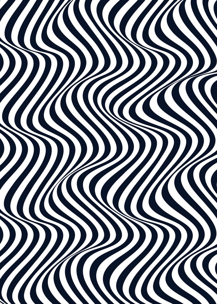 'Optical Illusion swirl' Poster, picture, metal print, paint by Neli ...