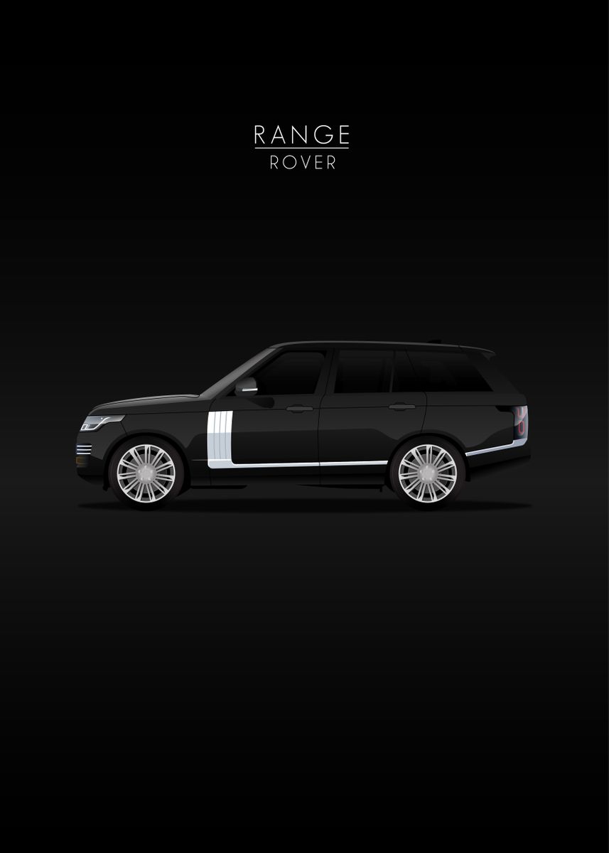 'Range Rover' Poster by Ahmad Nur Ihsan | Displate
