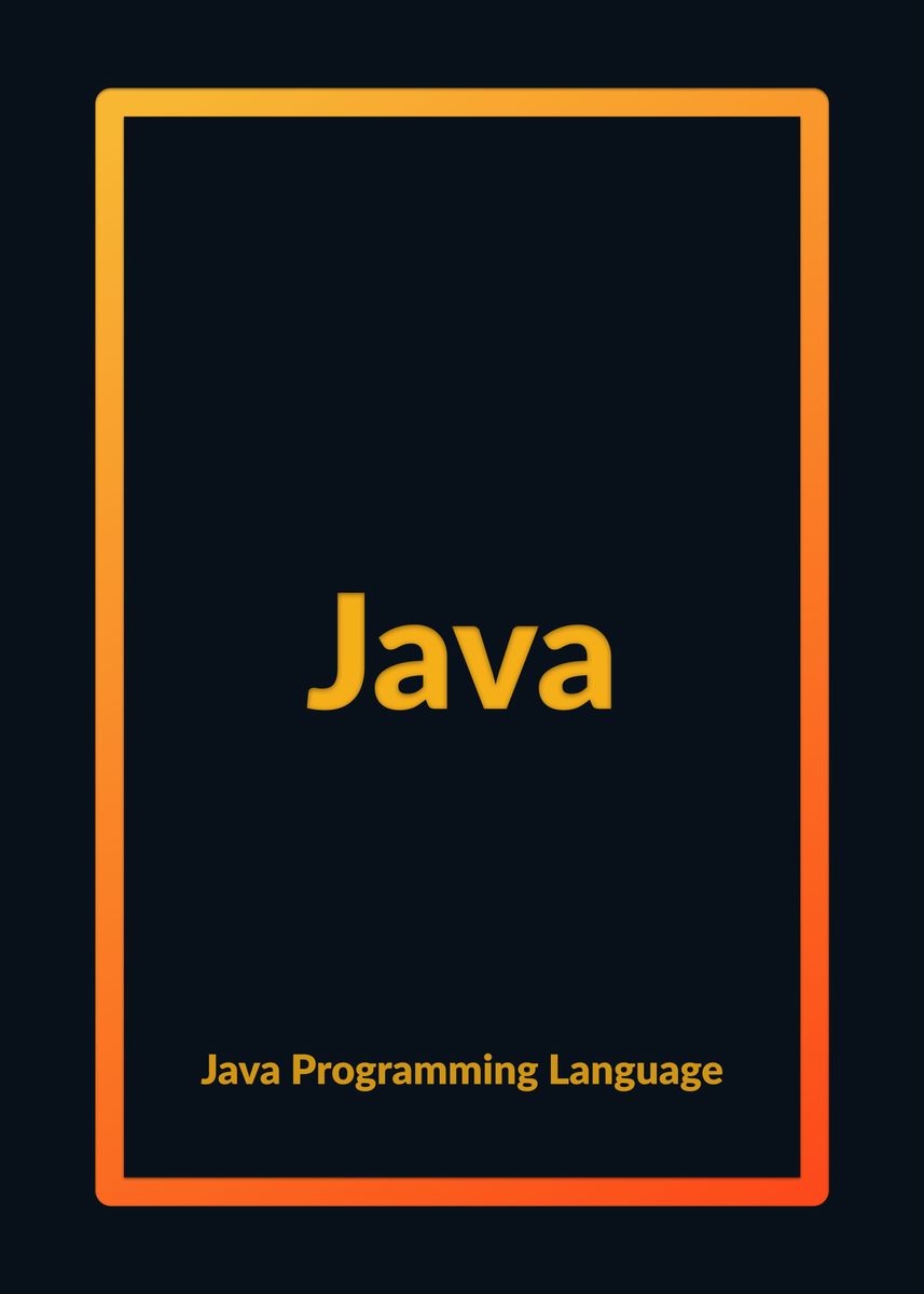 'Java Developer' Poster, picture, metal print, paint by Wisnu Harjanta ...