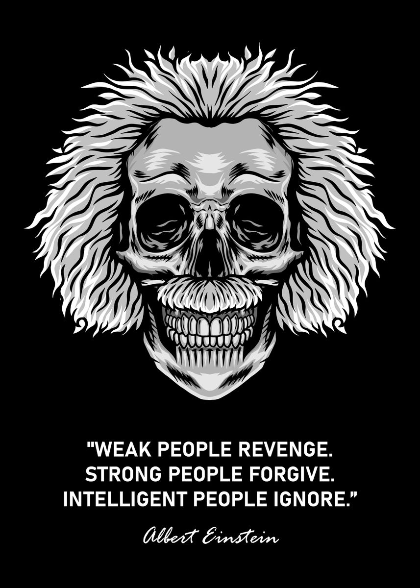 'Albert Einstein Quotes' Poster, picture, metal print, paint by ...