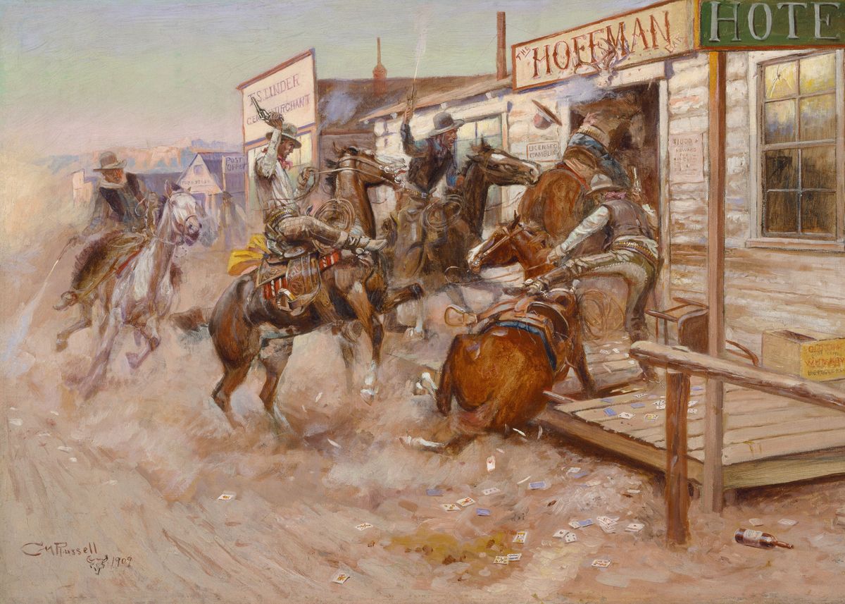 'In Without Knocking ' Poster by tony4urban | Displate