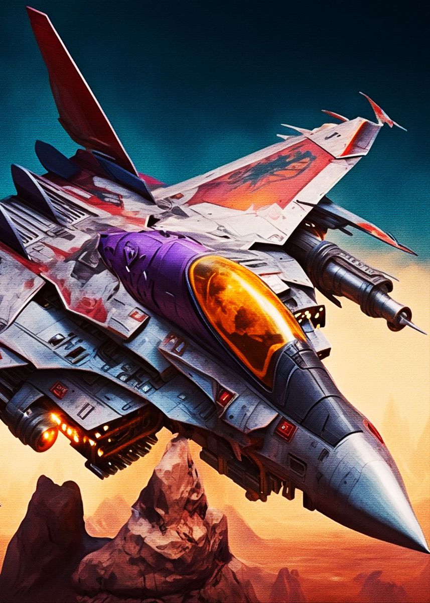 'Paint Fighter Jets' Poster, picture, metal print, paint by Muh Asdar ...