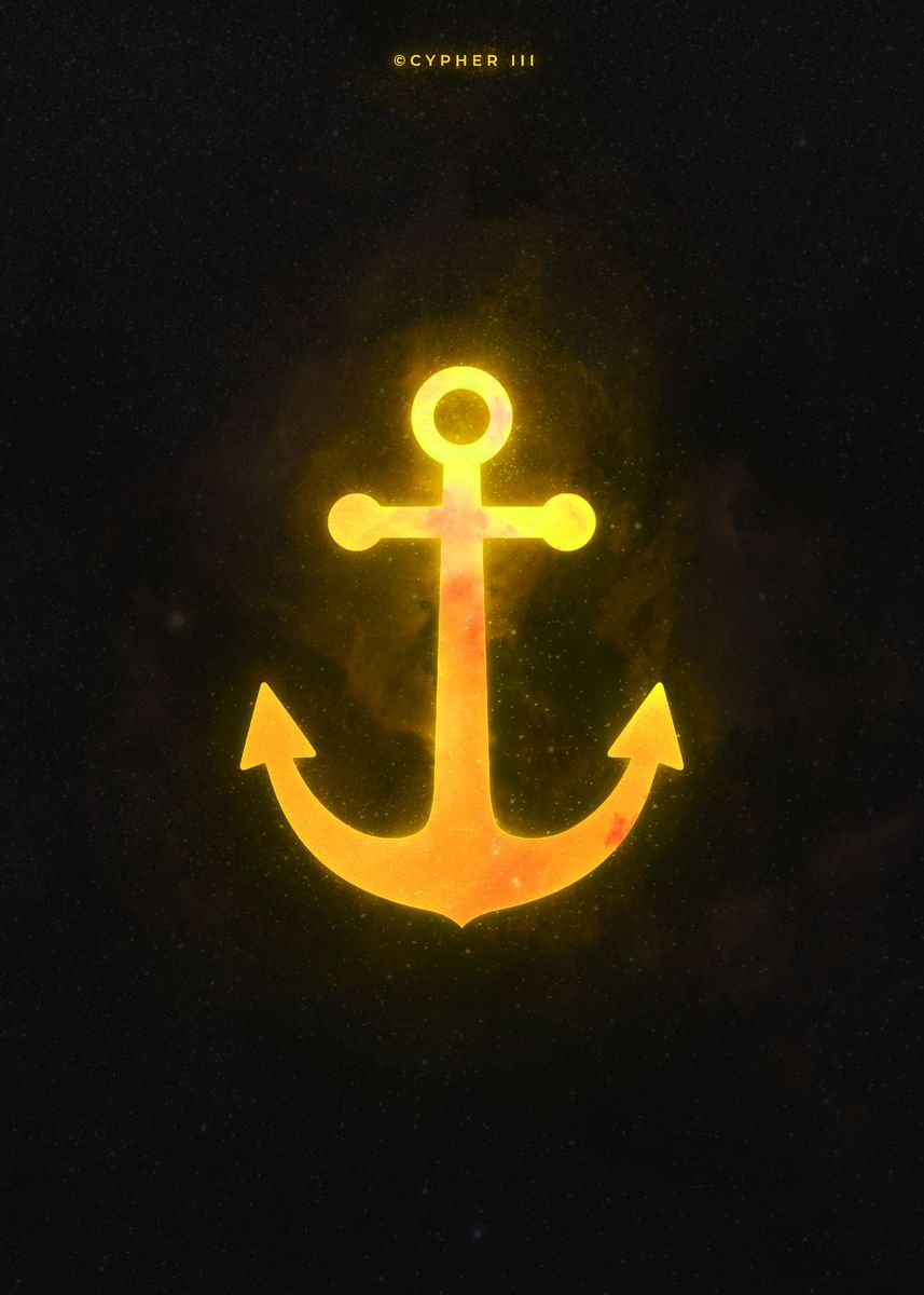 'Anchor' Poster, picture, metal print, paint by cypher the third | Displate