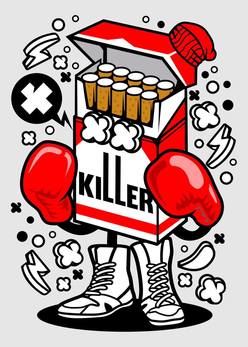 'Cartoon Illustration 169' Poster, picture, metal print, paint by Aloke ...