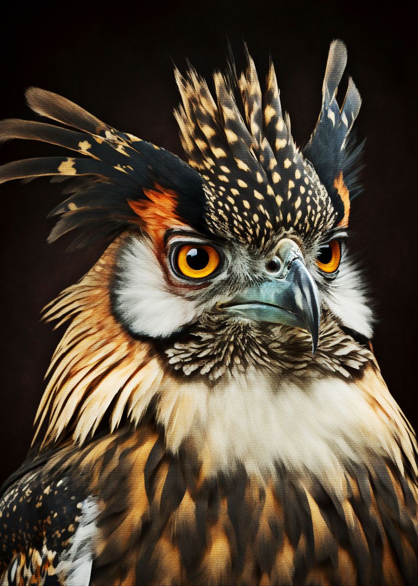 'Portrait Birds' Poster by Muh Asdar | Displate