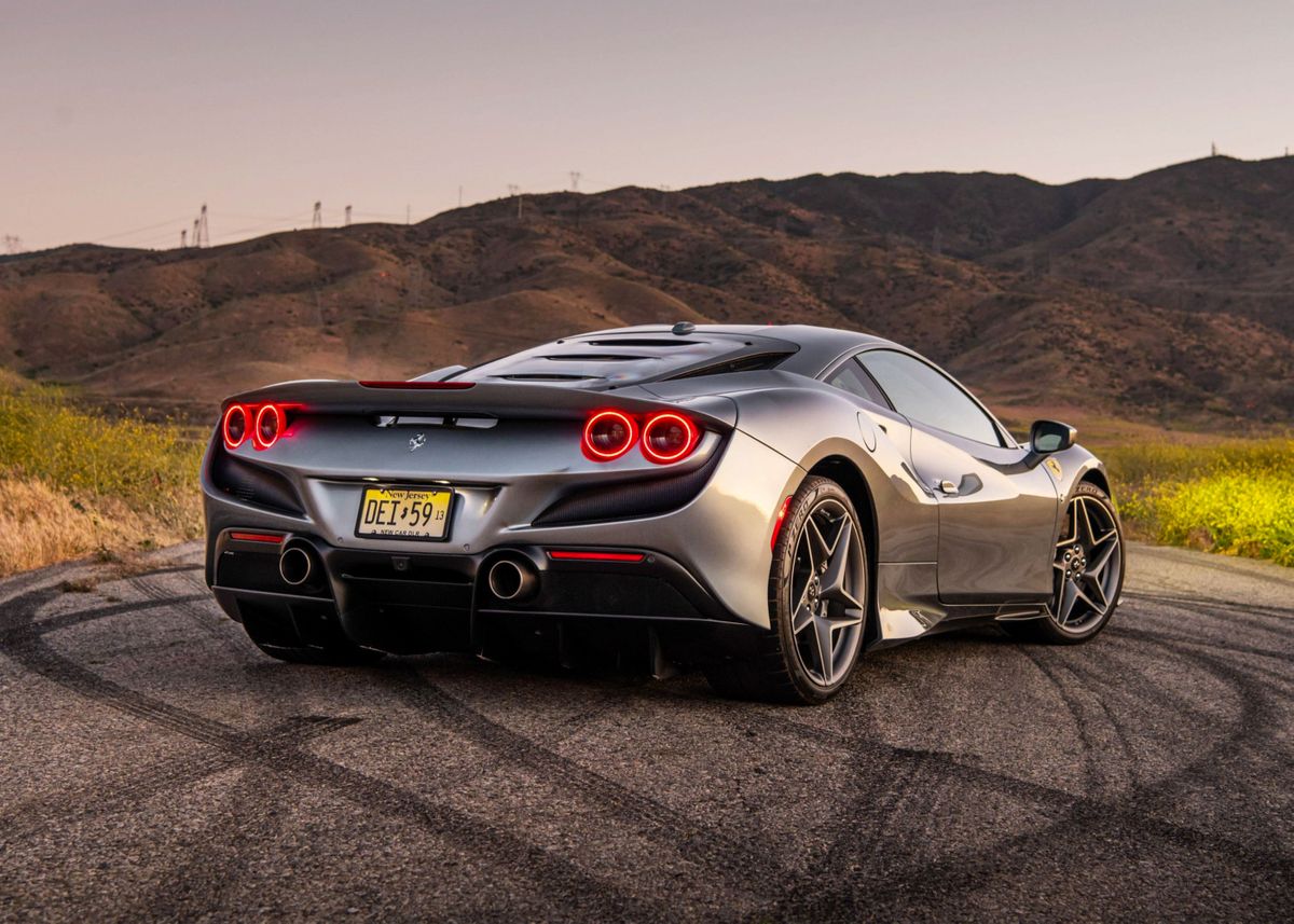 'Ferrari F8 Tributo' Poster by Spot Cars | Displate