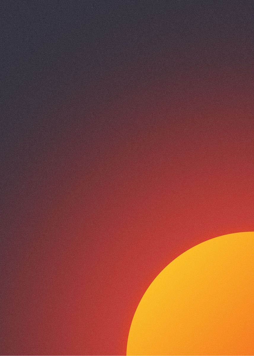 'The sun has set' Poster, picture, metal print, paint by Wisnu Harjanta ...