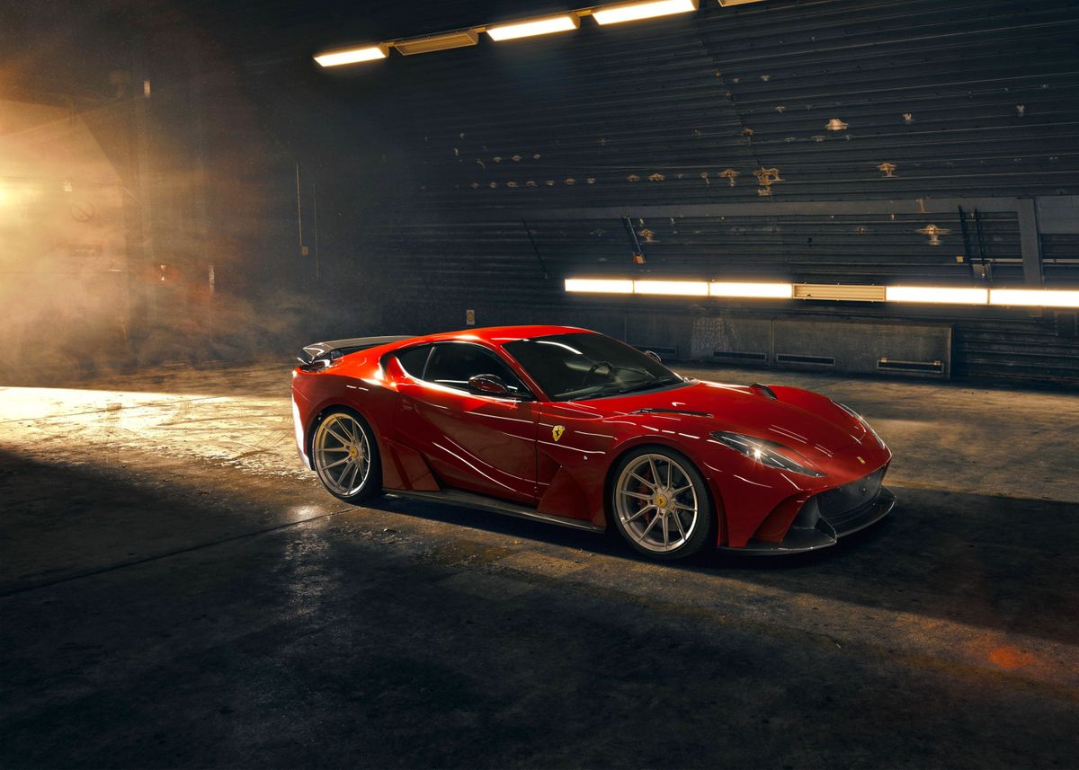 'Ferrari 812 Superfast' Poster by Spot Cars | Displate