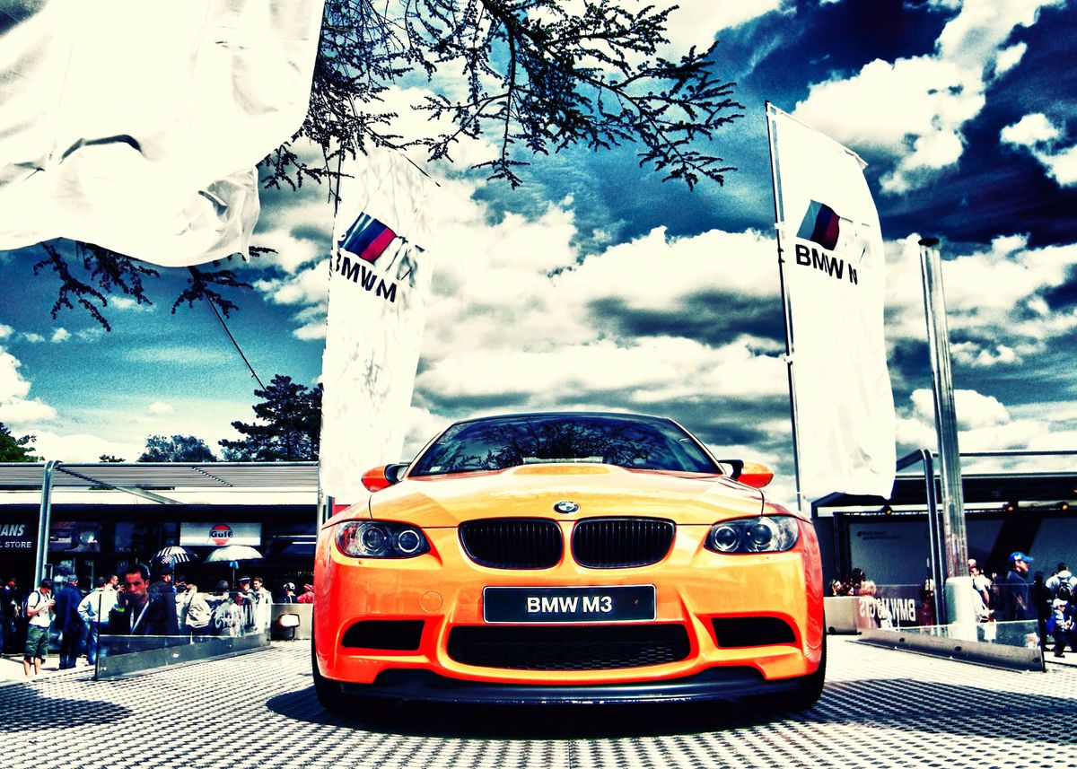 'BMW sport' Poster by Della Apriliani | Displate