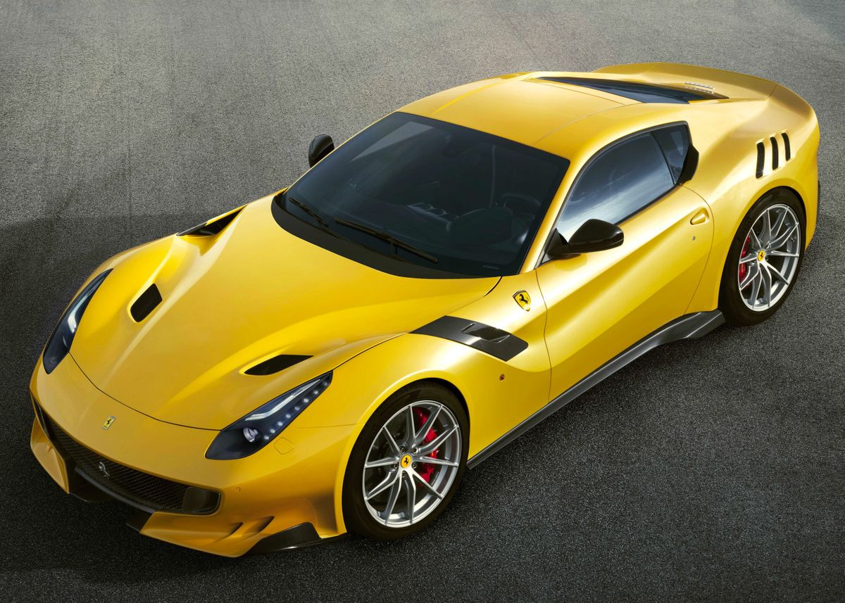 'Ferrari F12' Poster by Spot Cars | Displate