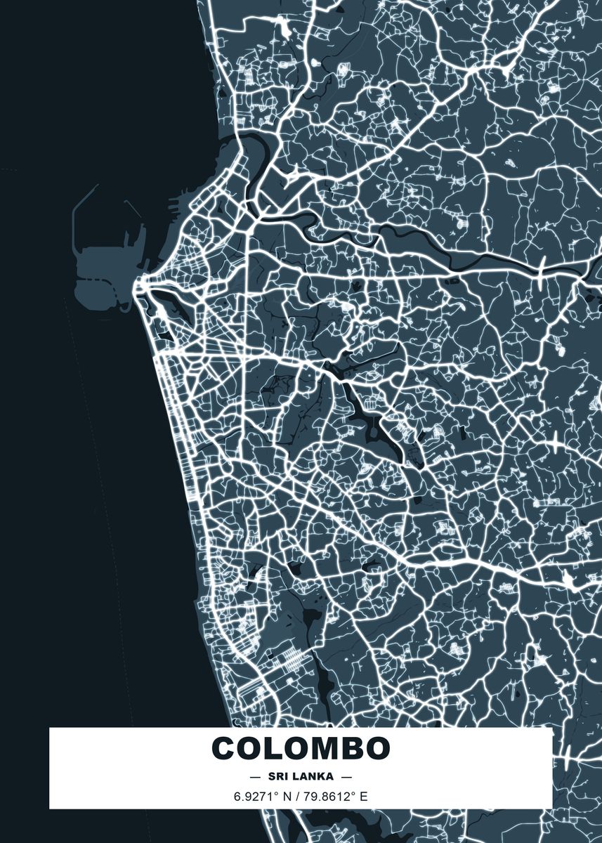 'Colombo' Poster, picture, metal print, paint by Bo Kev | Displate