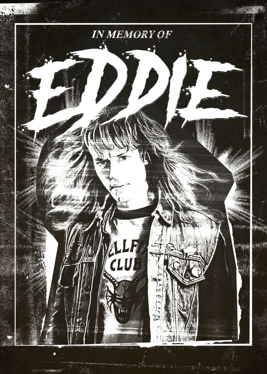 'In Memory of Eddie' Poster, picture, metal print, paint by Stranger ...