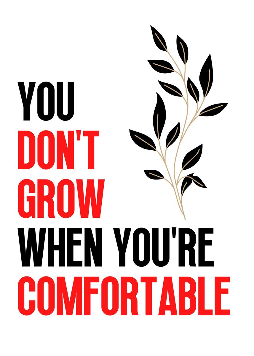 'Business Quote Motivation' Poster, picture, metal print, paint by Yess ...