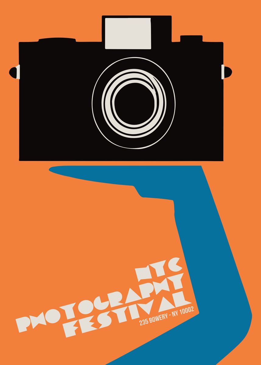 'NYC Photography Poster' Poster, picture, metal print, paint by ...