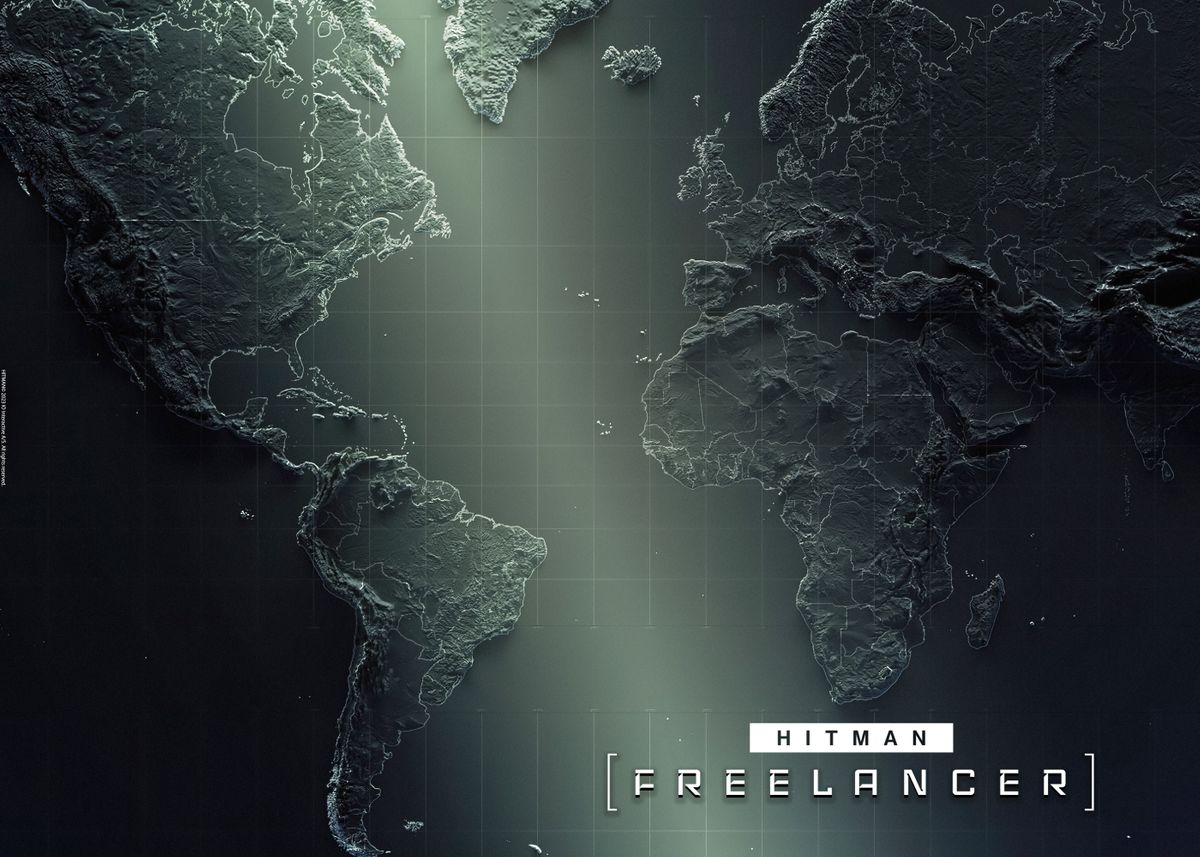 'Freelancer Map' Poster by Hitman | Displate