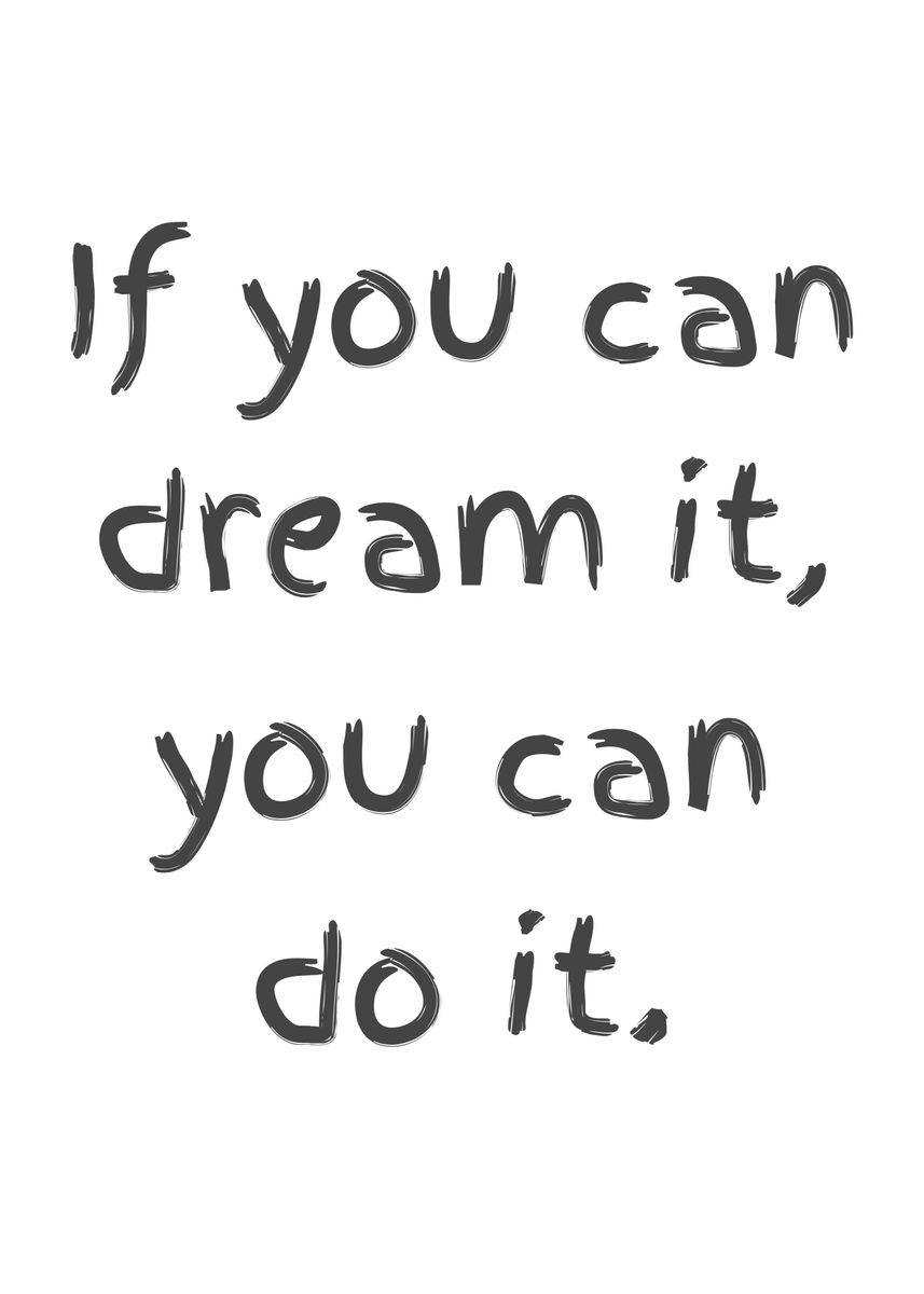 'Motivation Posters' Poster, picture, metal print, paint by FUM Design ...