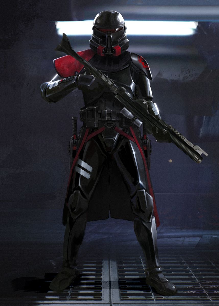 'Fallen Order key art 12' Poster, picture, metal print, paint by Star ...