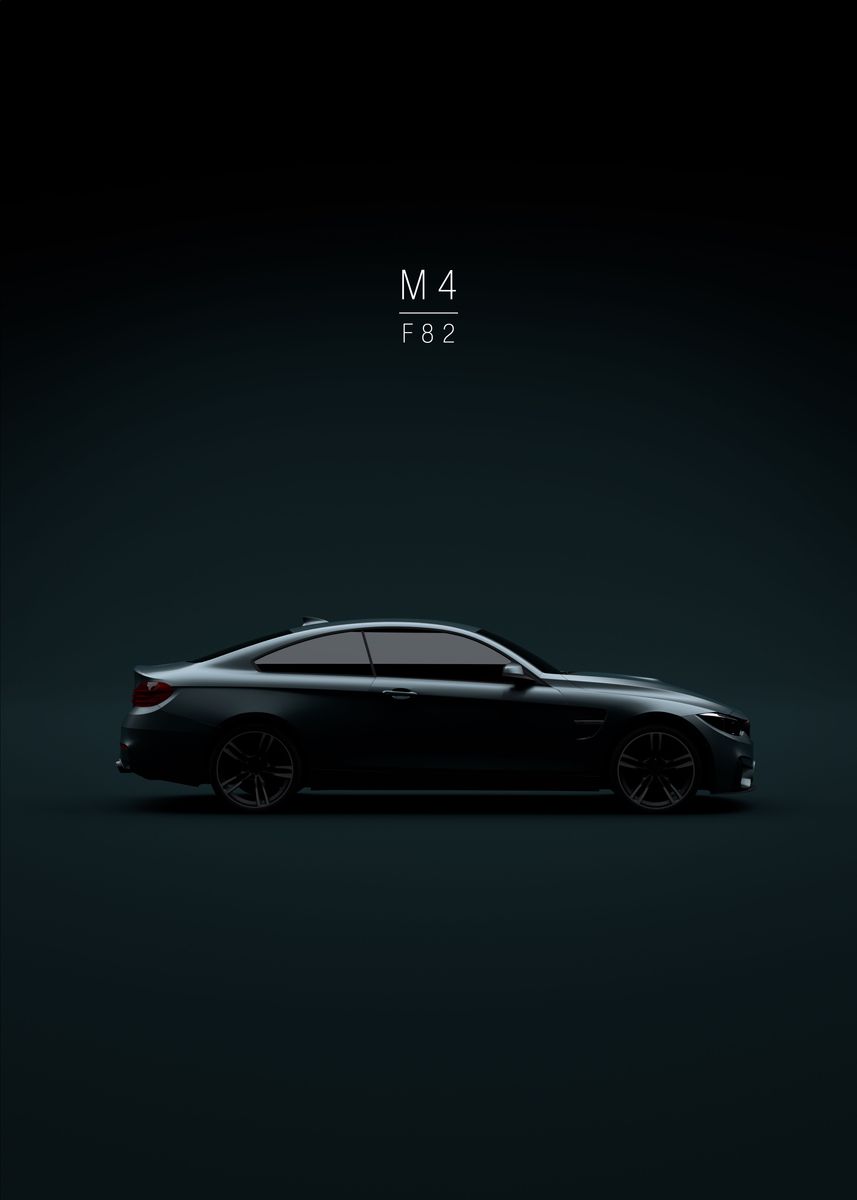 '2015 BMW M4 Coupe F82' Poster, picture, metal print, paint by 21 MXM ...