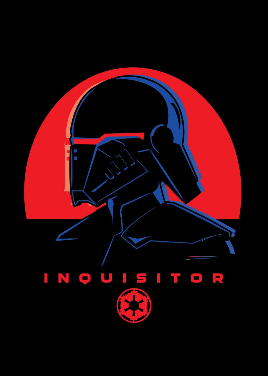 'Inquisitor' Poster, picture, metal print, paint by Star Wars | Displate