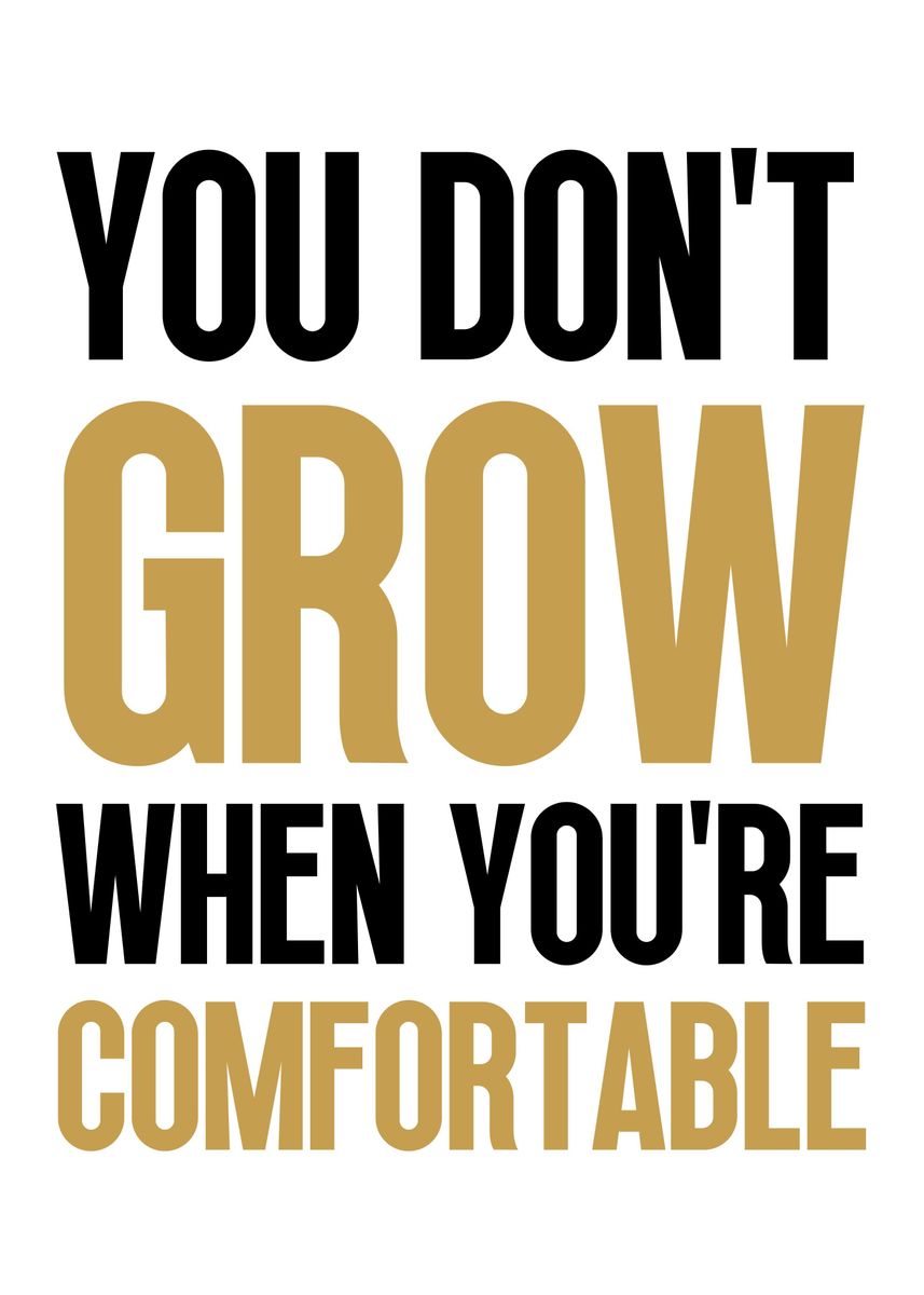 'Business Quote Motivation' Poster, picture, metal print, paint by Yess ...