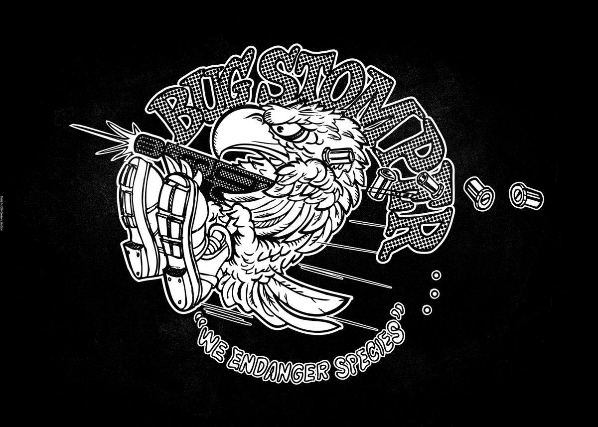 'Bug Stomper' Poster by Alien | Displate