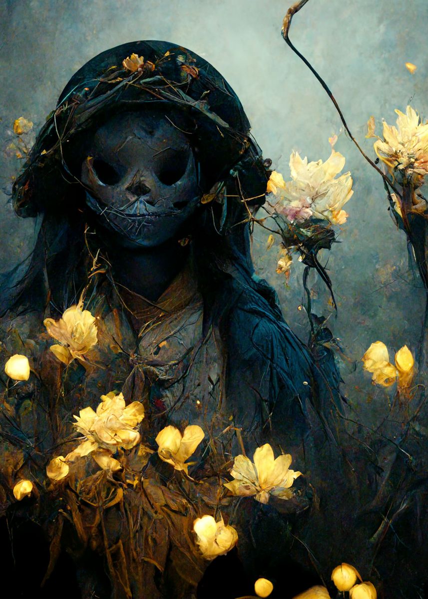 'Nightmare Fairy Guardian' Poster, picture, metal print, paint by Stefy ...