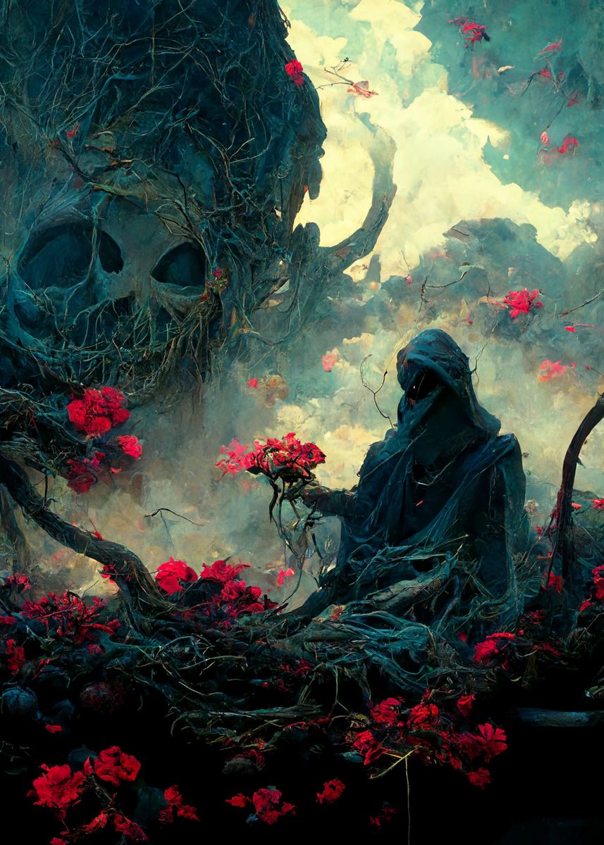 'Nightmare Fairy The Dream' Poster, picture, metal print, paint by ...