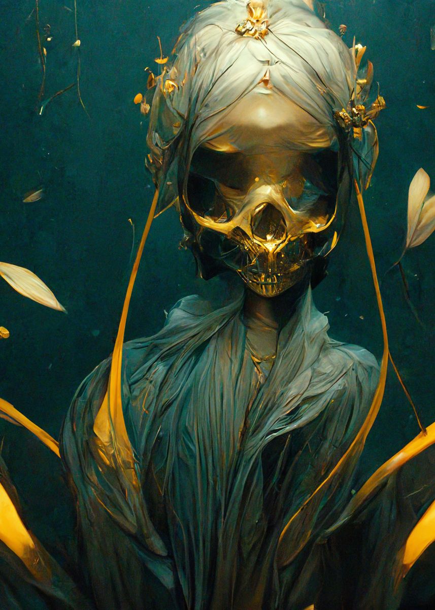 'Nightmare Fairy The Siren' Poster, picture, metal print, paint by ...