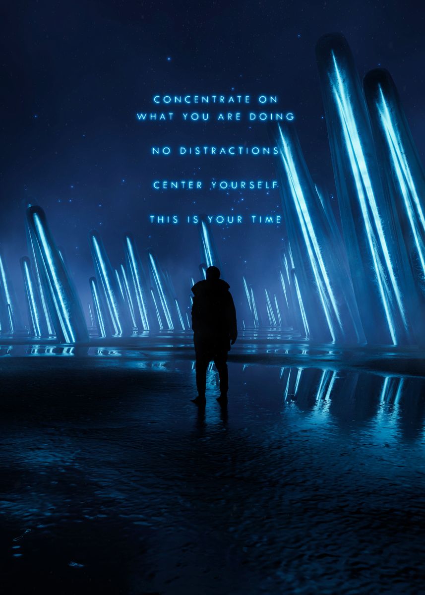 'This Is Your Time' Poster by adix | Displate