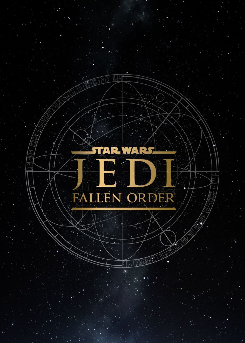 'Fallen Order key art 7' Poster, picture, metal print, paint by Star ...