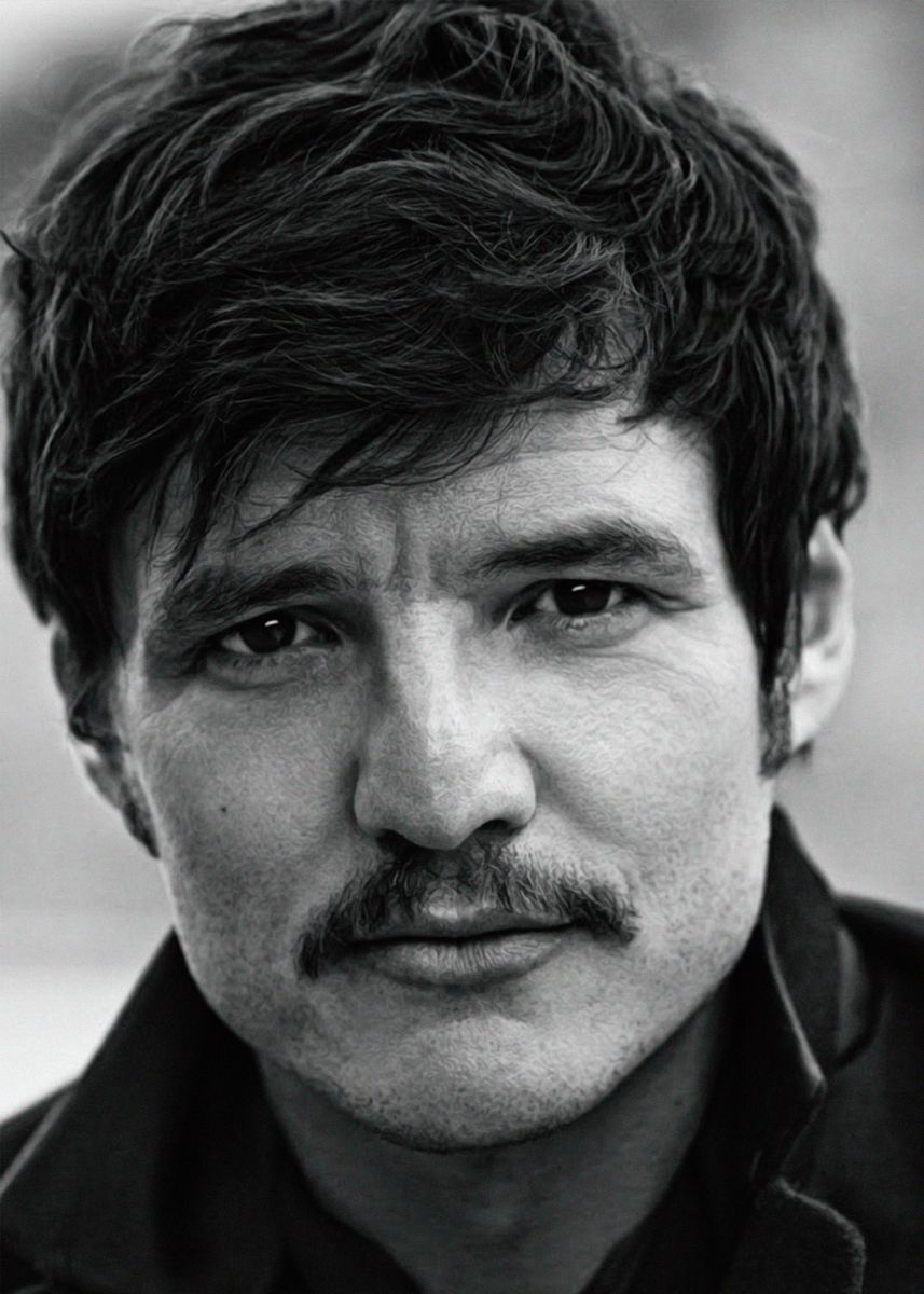 'Pedro Pascal 3' Poster, picture, metal print, paint by Finnick | Displate