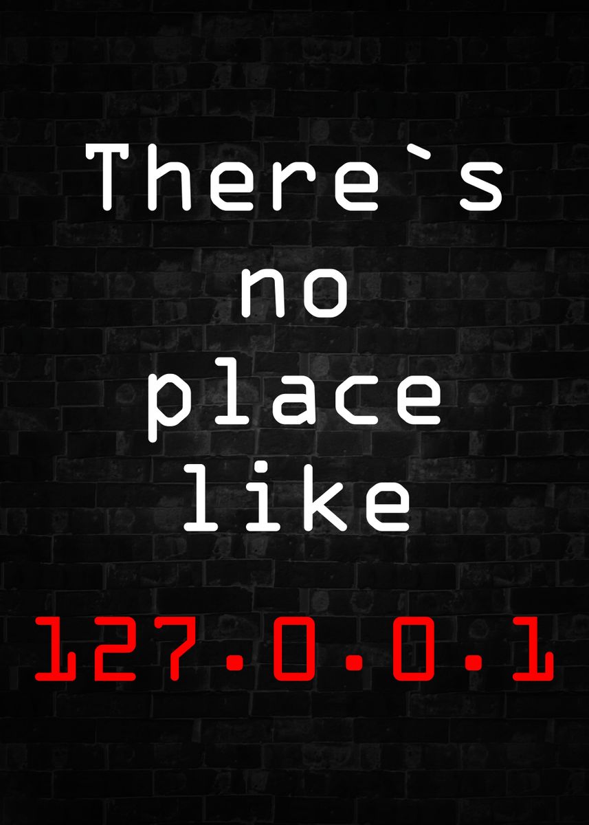 'Ip Address' Poster, picture, metal print, paint by Jon Polly | Displate