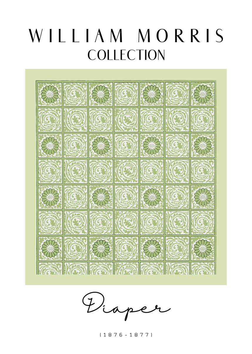 'Draper by Morris' Poster, picture, metal print, paint by Creative ...