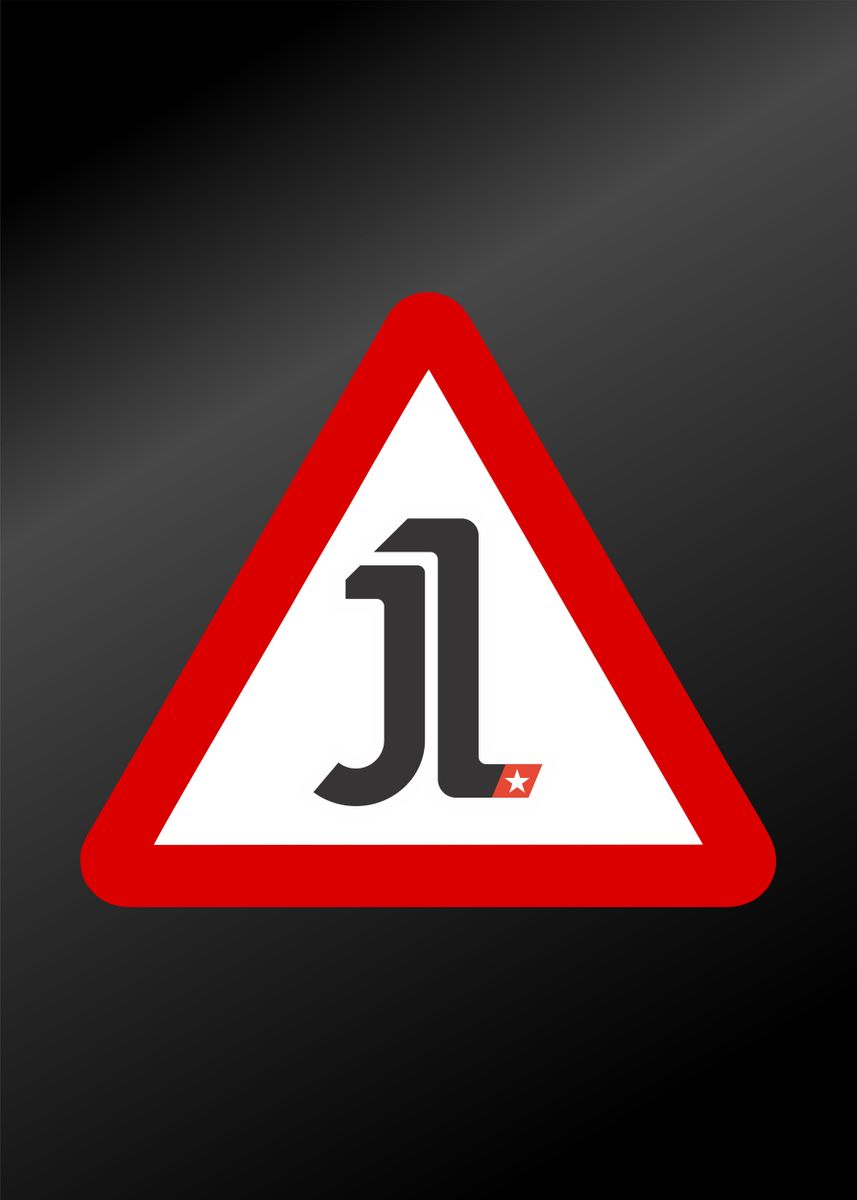 'road sign badges' Poster, picture, metal print, paint by Artistic Aura ...