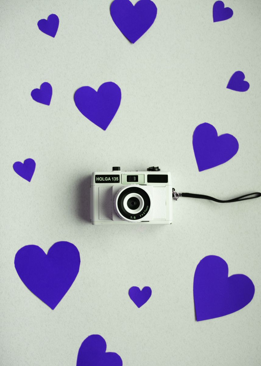 'CAMERA LOVE ' Poster by LuckStory | Displate