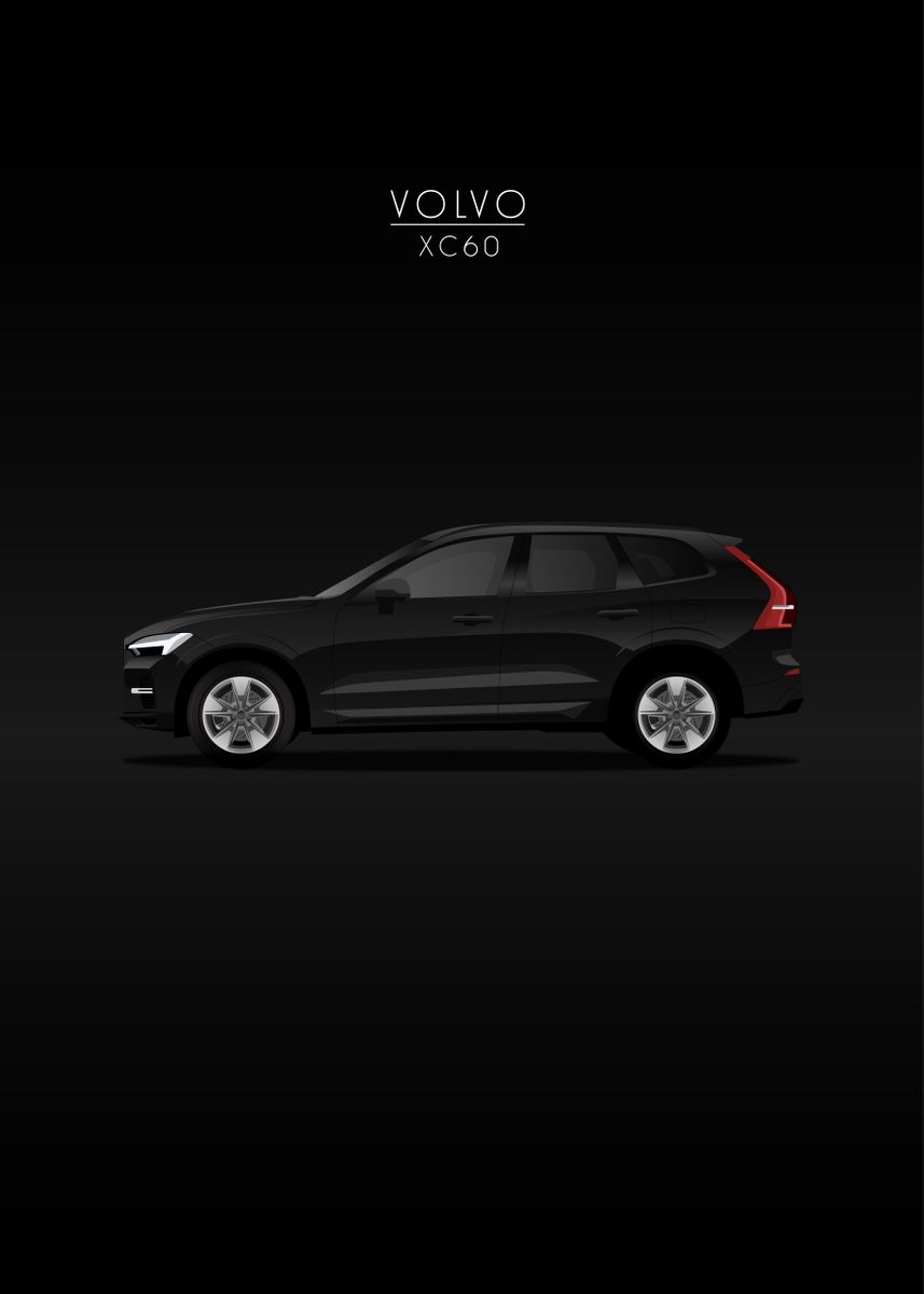 'Volvo XC60' Poster, picture, metal print, paint by Ahmad Nur Ihsan ...