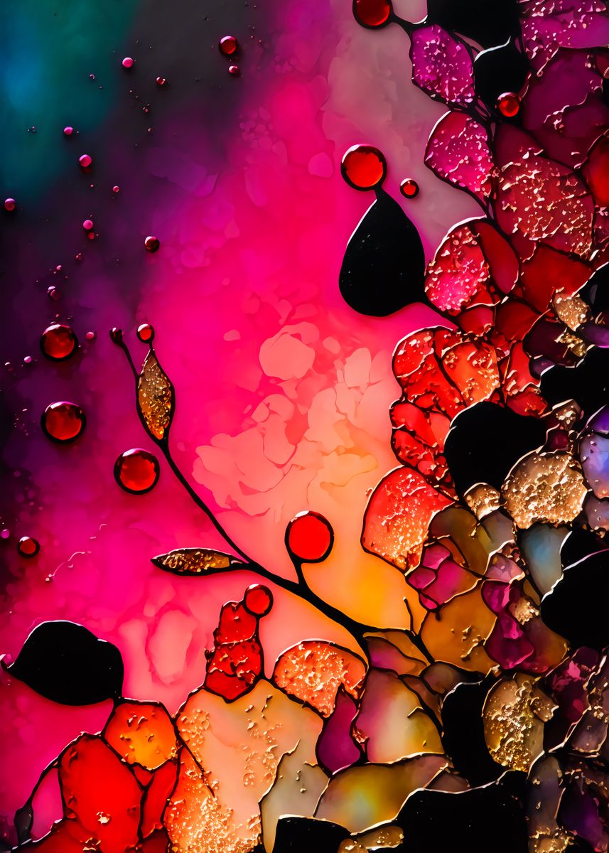 'The Rise of Pink' Poster by Mr Relative | Displate