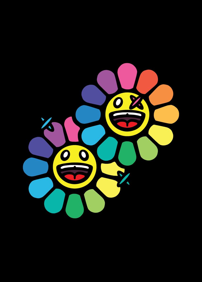 'karami hype flower ' Poster by Sum Port | Displate