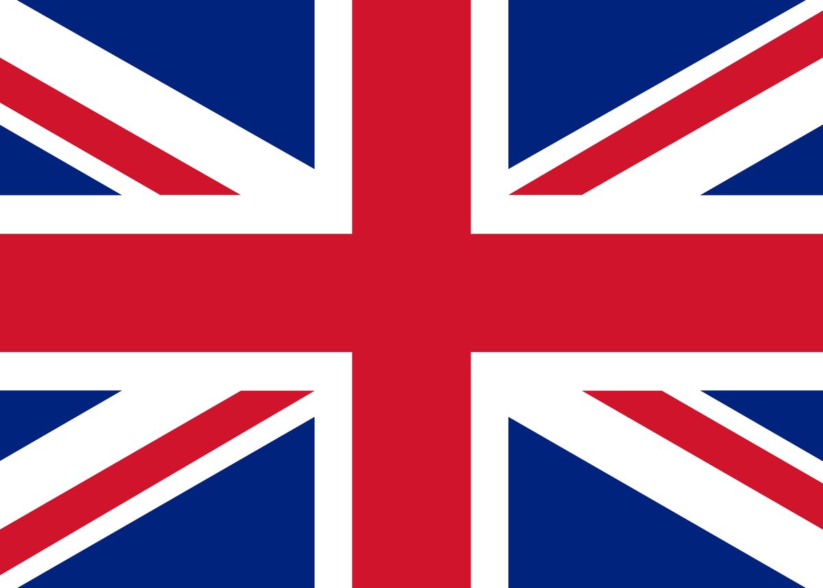 'UK Union Jack Flag' Poster by Bruce Stanfield | Displate