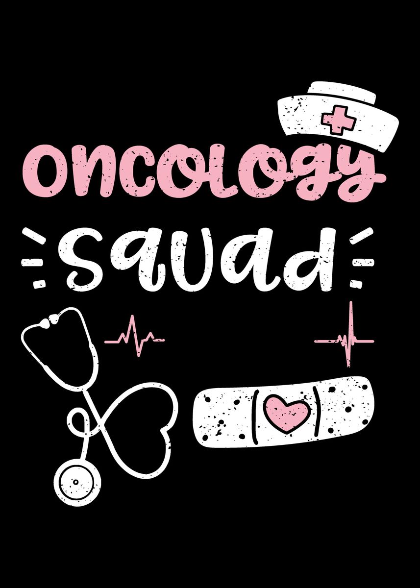 'Oncology Squad' Poster, picture, metal print, paint by DesignsByJnk5 ...