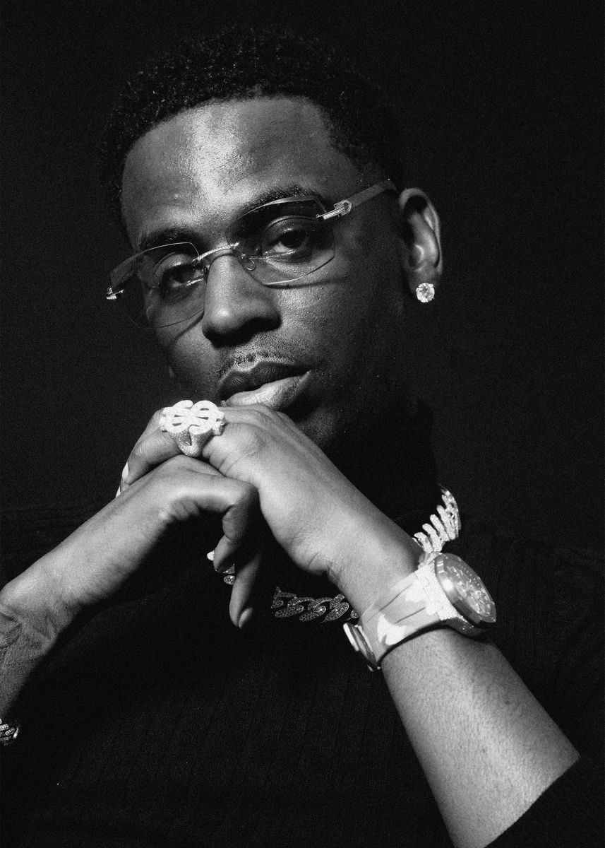 'Young Dolph' Poster, picture, metal print, paint by Finnick | Displate